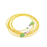 China FTTH SC Fiber Optic Patch Cord Auto Shutter Connector For Dust And Laser Protection for sale