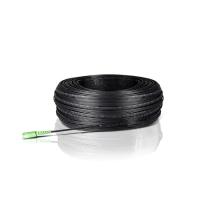 China FTTH Flat Drop Fiber Optic Cable  Pigtail 2.0 x 3.0mm G657A1 SC APC 30m for sale