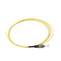 China ST UPC Optical fiber pigtail Simplex 0.9mm Tight Buffered PVC G652D OS1 for sale