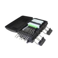 China 1x8 PLC Splitter 24 Port Fiber Termination Box Waterproof IP65 for sale