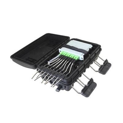 China 1x8 PLC Splitter 24 Port Fiber Termination Box Waterproof IP65 for sale