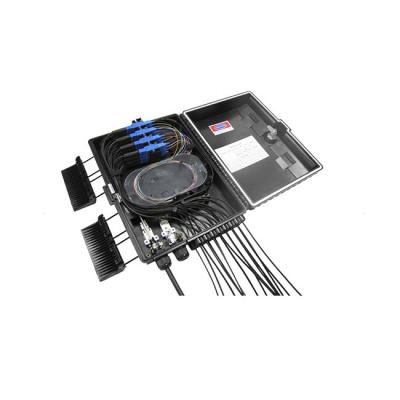 China FTTH 16 Port Fiber Optic Terminal Box 1x8 1x16 PLC Splitte Fiber Optic Distribution Box for sale