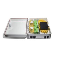 China 8-72 Core FTTH Splitter Distribution Box With 1x8 1x16 1x32 To 72 for sale