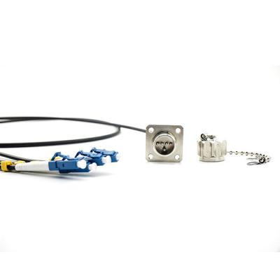 China 4 Core ODC Plug / Socket To LC Fiber Optical Patch Cord Cable Assembly for sale