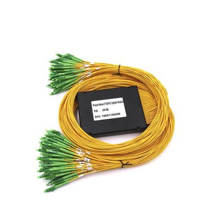 China 1x128 Fiber Optic Splitter FTTH FTTB FTTX Network LC APC FTTH for sale