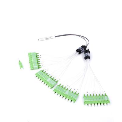 China PLC 1x32 Optical Splitter 1x8 SC APC Ribbon Fan Out for sale