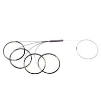 China Single Mode 1x8 1X16 1X32 Mini Steel Tube Bare Fiber Optical PLC Splitter for sale