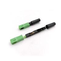 China FTTH Field Installable Fiber Optic Connector SC / APC Fast Connector for sale