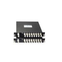 China 4CH WDM CWDM DWDM 8CH LGX Cassette Plug In Module Fiber Optic Box for sale