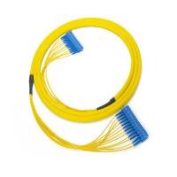 China 12cores SC UPC To SC UPC Fiber Optic Pre Terminated patch cord Single Mode G657A1 for sale