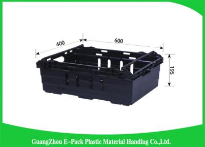 China Reusable Stacking Storage Boxes , Household Small Plastic Crates For Logistic for sale