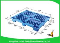 China 1200*1000mm Export Blue Economical Nestable Plastic Pallets Easy Stacking Long Service Life for sale