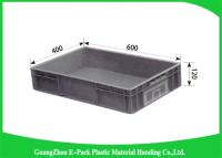 China Heavy Duty Plastic Euro Stacking Containers Food Grade For Fruit And Vegetable for sale