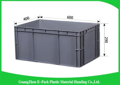 China Customized Large Plastic Storage Containers , Warehouse Stackable Plastic Boxes for sale