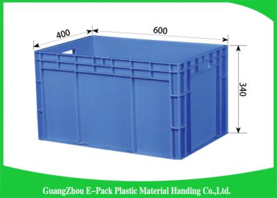 China 65 Litre Euro Stacking Containers Stackable Straight Sided Storage Space Saving for sale