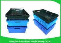 China Mesh Transport Green Plastic Food Crates Storage Medicine Recyclable for sale