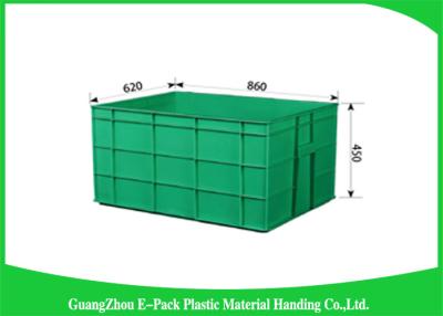 China Economic Plastic Stackable Containers Moving Storage For Transportation And Logistics for sale
