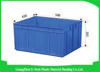 China Packaging Storage Plastic Stackable Containers Recycle Long Service Life for sale