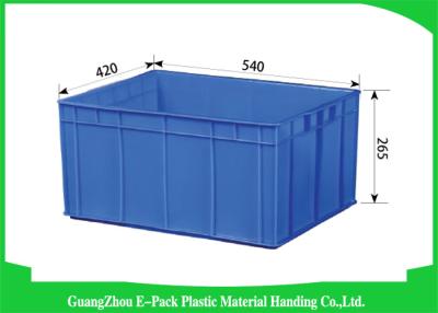 China Packaging Storage Plastic Stackable Containers Recycle Long Service Life for sale