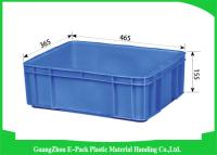 China Convenience Stores Euro Stacking Containers Light Weight Logistics Non-Slip for sale