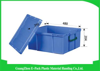 China Logistics Virgin PP Stackable Plastic Containers , Standard Industrial Storage Bins for sale