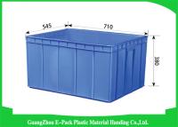 China Recycle Industrial Plastic Containers , Standard Euro Stacking Boxes Eco-Friendly for sale