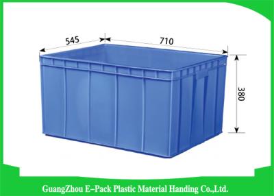 China Recycle Industrial Plastic Containers , Standard Euro Stacking Boxes Eco-Friendly for sale
