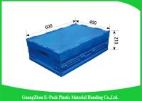 China Light Weight Collapsible Plastic Containers Moving Storage Long Service Life for sale