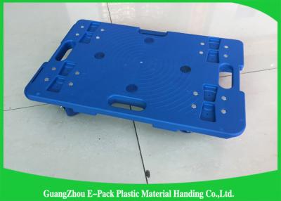 China Industrial Big Load Capacity Plastic Dolly Cart , Recyclable Moving Equipment Dolly for sale