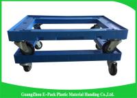 China Collapsible Heavy Duty Dolly , Moving Equipment Dolly Plastic Frame With PU Wheels for sale