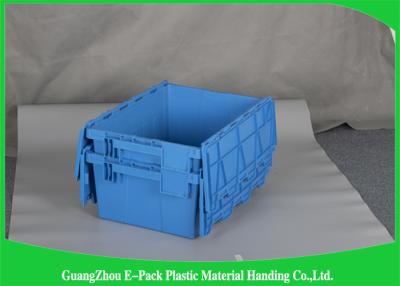 China 45L New PP Nested Plastic Storage Boxes With Lids , Light Weight Plastic Storage Bins for sale