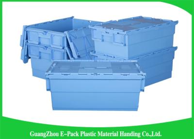 China Warehouse Plastic Attached Lid Containers Transport Packaging Environmental Protection for sale