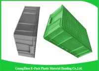 China Large Standard Warehouse Plastic Euro Stacking Containers 800*600*340mm for sale