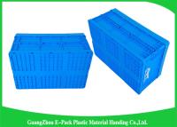 China Package Stackable Collapsible Plastic Containers Turnover Foldable Crates for sale