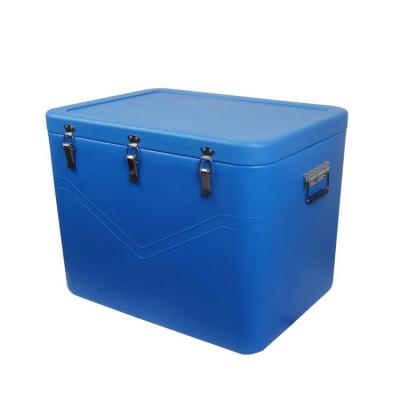 China 100L Plastic Fish Travel Insulated Cool Box For Outdoor Activities / Fresh Chiller Ice Box for sale