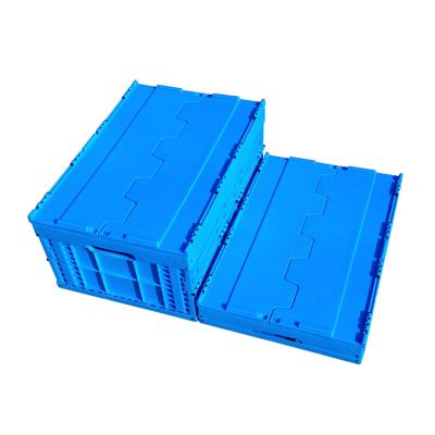 China Durable Plastic Collapsible Tote Box Colors Customized 600*400 mm for sale