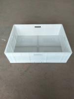 China Virgin Polyethylene Reinforcing Anti - Skid Bottom Euro Stacking Containers Loading Capacity 20kg for sale