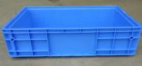 China Standard Size Lower Height Storage Euro Stacking Containers /  Industrial Virgin PE Containers for sale