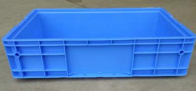 China Standard Size Lower Height Storage Euro Stacking Containers /  Industrial Virgin PE Containers for sale