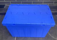 China Impact Resistance Plastic Attached Lid Containers For Industrial for sale