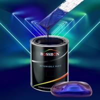 China Acrylic Resin Chameleon Pearl Car Paint Toners Base Coat Tint For Automotive Refit for sale