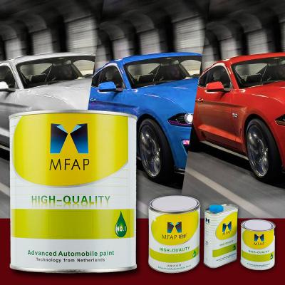 China High Gloss Metallic Color Car Paint Automotive Refinishing Paint Optional Colors for sale