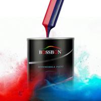 China High Hardness Metallic Car Paint Acrylic Resin Chameleon Pigment Paint for sale