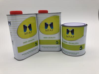 China Heat Resistance 1K Basecoat Metallic Automotive Paint ISO14001 for sale