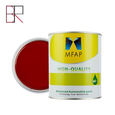 China ISO9001 1mm Flexibility Metallic Car Paint 1K Base Coat for sale