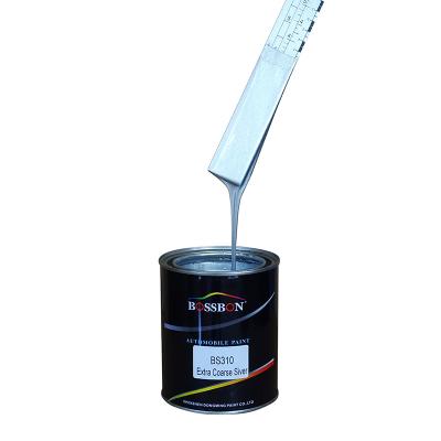 China Bi Component Car Metallic Paint Good Adhesion 100L High Coverage for sale