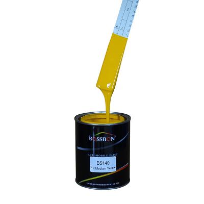 China High Gloss Car Refinish Paint 200L 1K Tinters Metallic Car Paint for sale