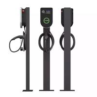 China 32A Level 2 Public Commercial EV Charging Station With OCPP 1.6 Wifi 4G for sale