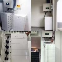 China Lifepo4 Lithium Battery Cabinet Hybrid Inverter Solar Energy Storage for sale