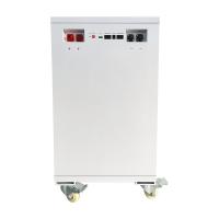 China Light Weight Lifepo4 Lithium Battery Cabinet Storage With Wheel 48V 400Ah 20KWH for sale